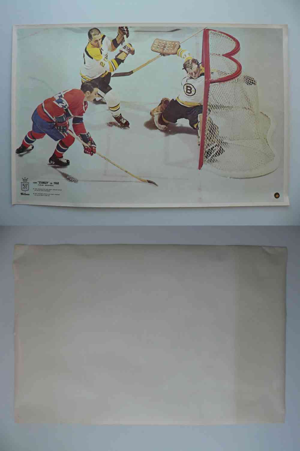 CS57204716 :: 1968 NEILSON'S STANLEY CUP POSTER FERGUSON/CHEEVERS ...